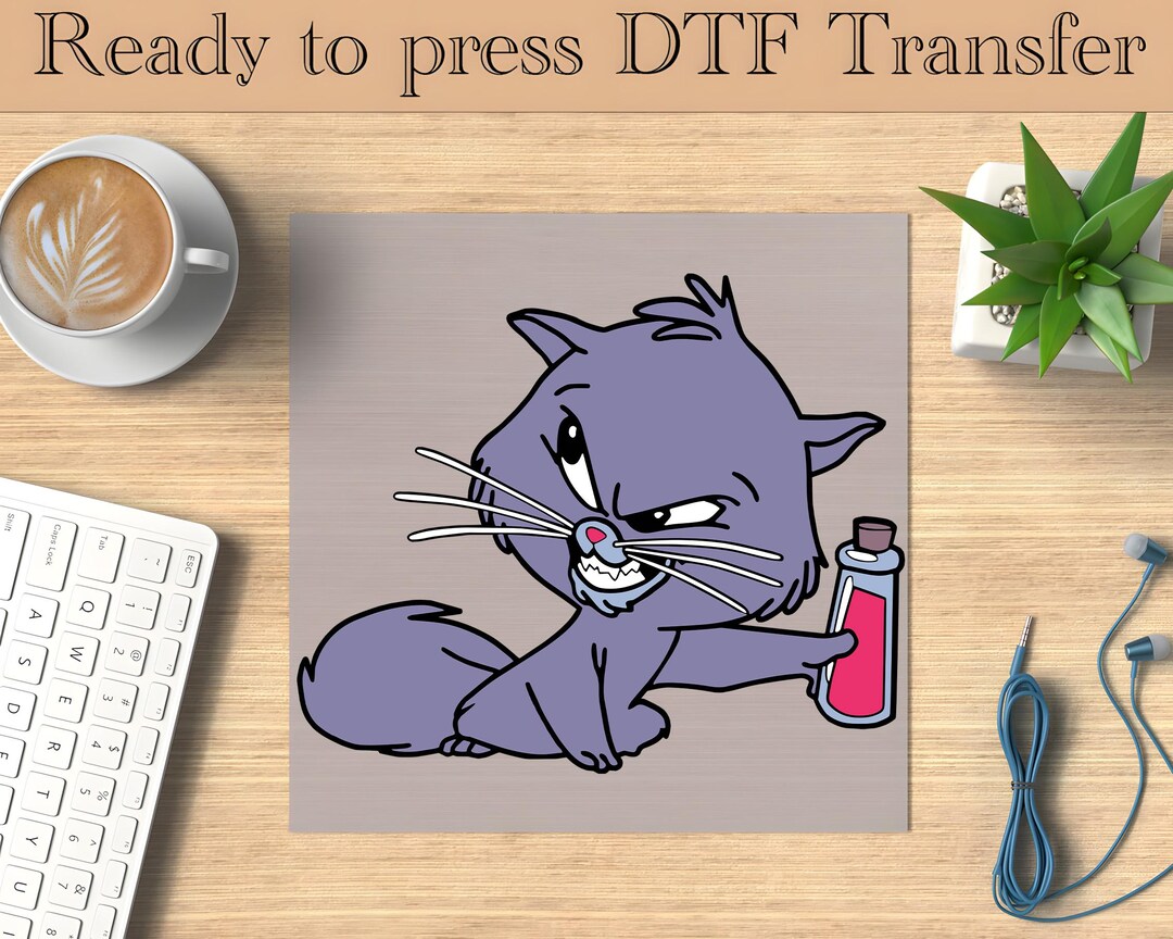 Yzma Cat With Potion Ready to Press, Disney Emperor's New Groove Yzma ...