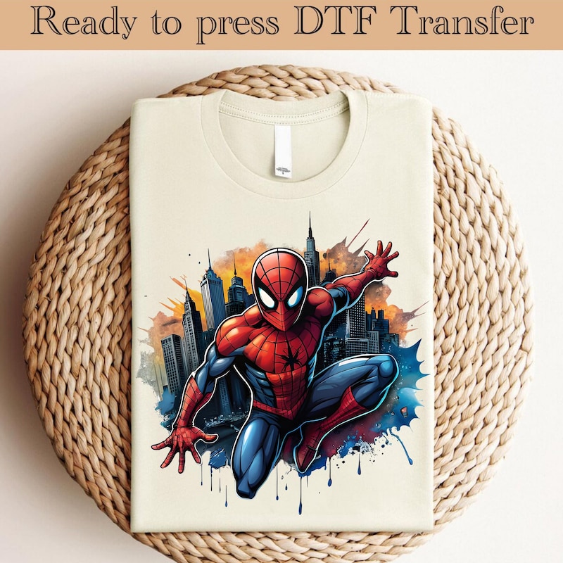 Superhero Heat Transfer - Etsy