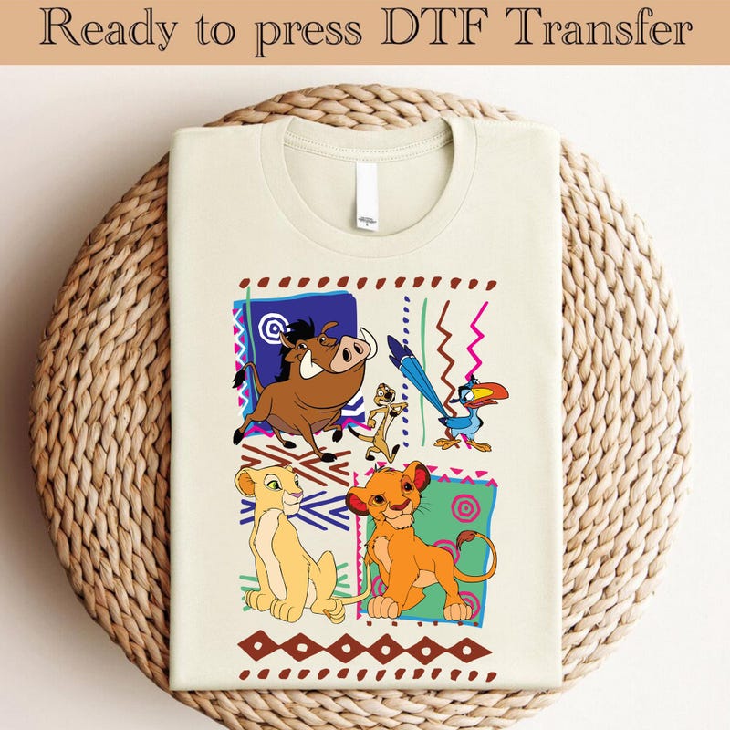 Lion Dtf Transfers - Etsy