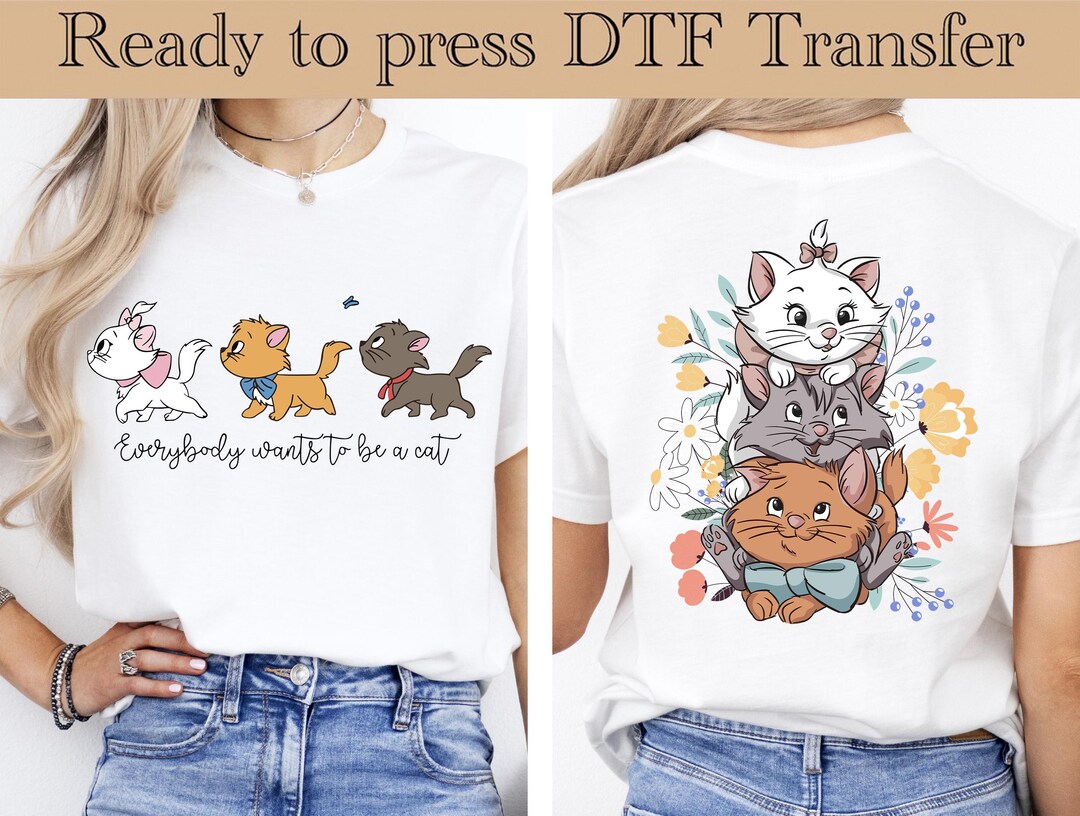 Disney the Aristocats Ready to Press,marie Toulouse Berlioz Cats Heat ...