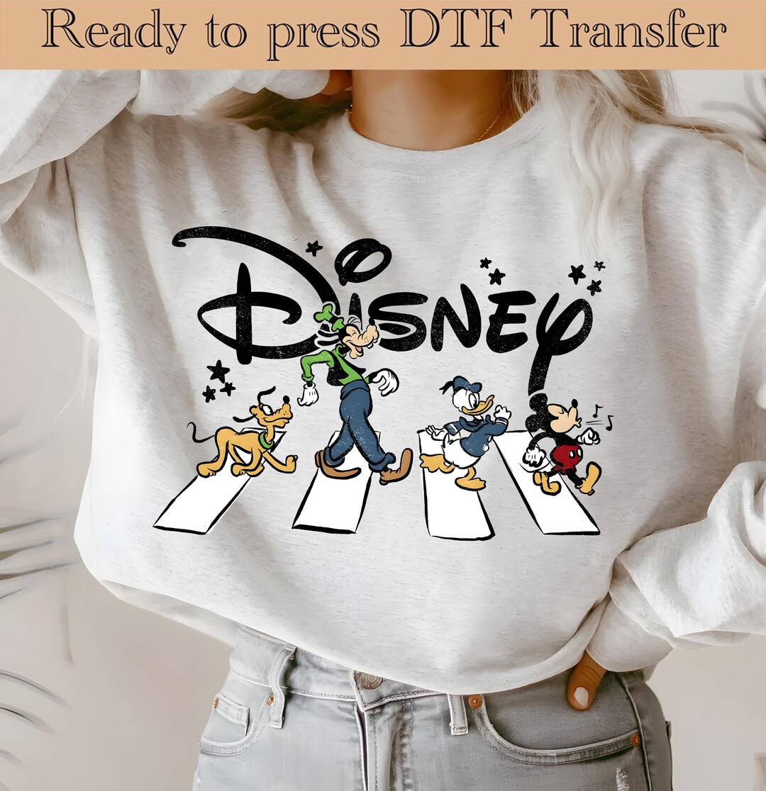 Disney Characters DTF Transfer, Mickey and Friends Ready to Press ...