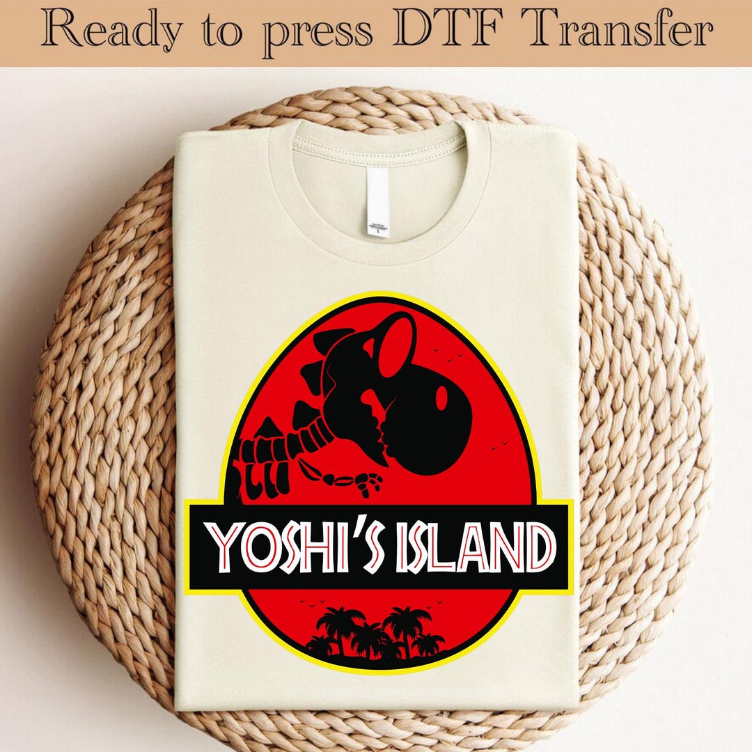 Super Mario Yoshi's Island DTF, Super Mario Yoshi Ready to Press, Super ...