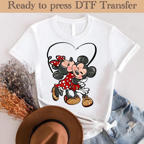Mickey Heat Transfer - Etsy