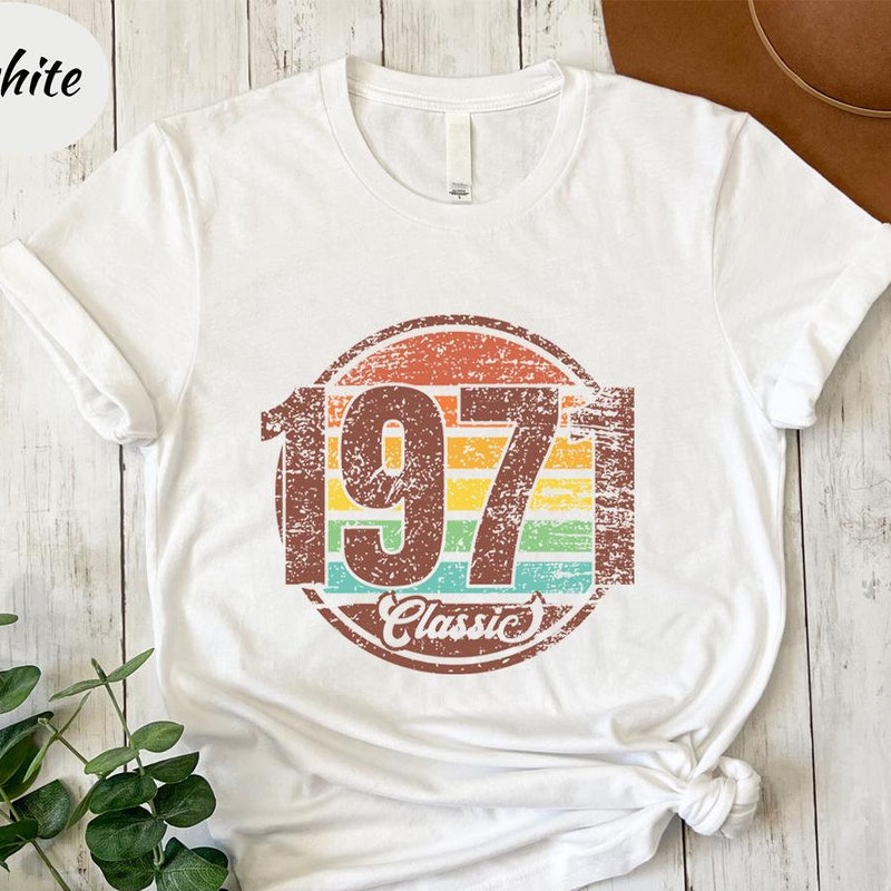 1971 Birthday Shirt - Etsy