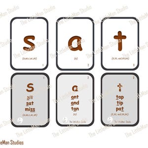 42 Jolly Phonics Flash Cards - Etsy