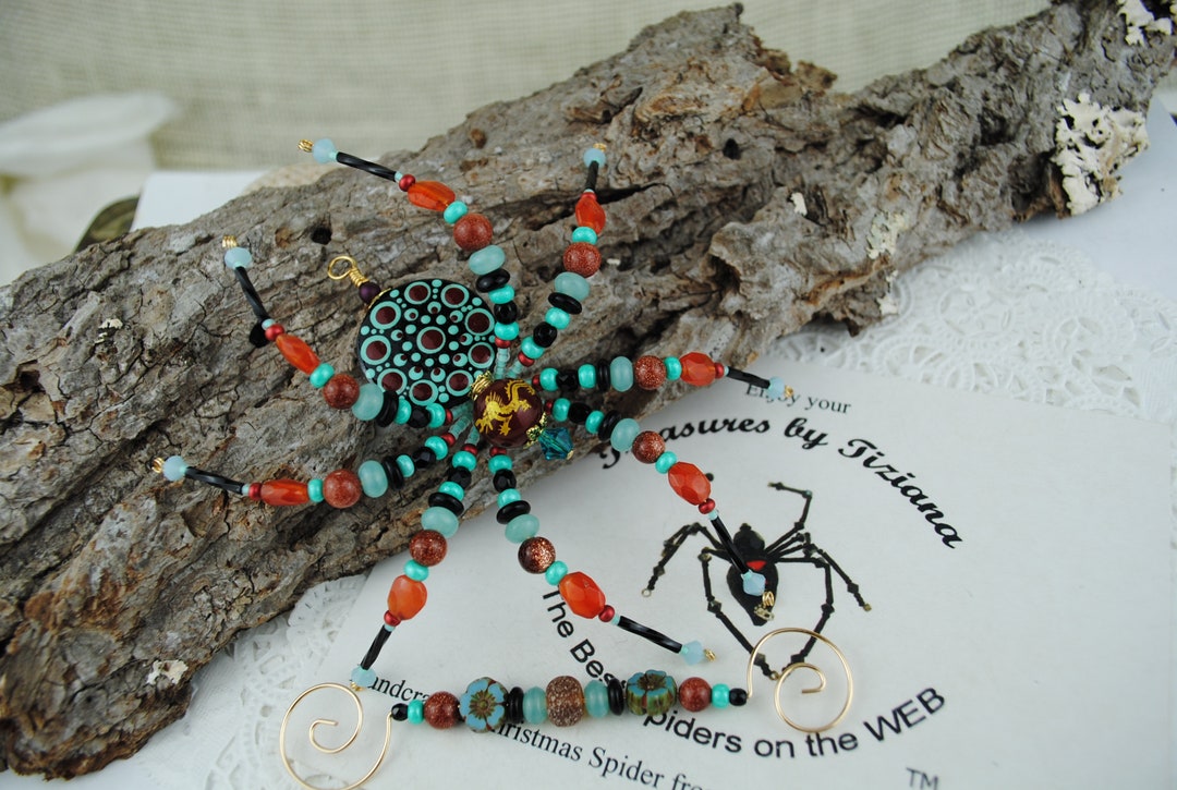 Golden Carved Chinese Dragon Mandala Hand Painted Art Wood Bead Beaded ...