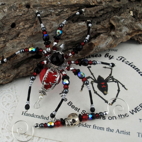 Steampunk Beaded Spiders - Etsy