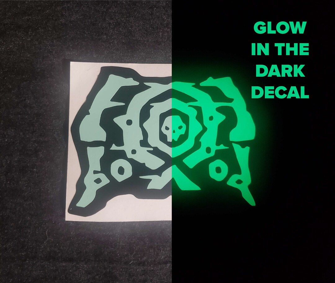 Chest of Legends GLOW in the Dark Decal - Etsy