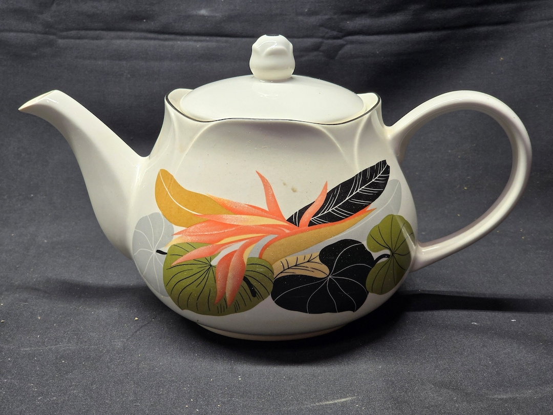 Vintage SANGO MAUI 4 Cup Teapot - Larry Laszlo Collection 1986 - FREE ...