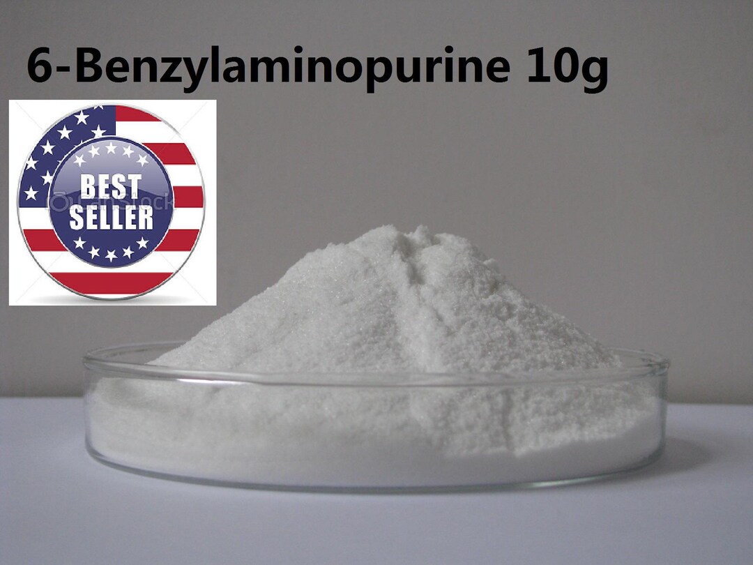 6-benzylaminopurine 99.5% 10 Grams Powder - Etsy