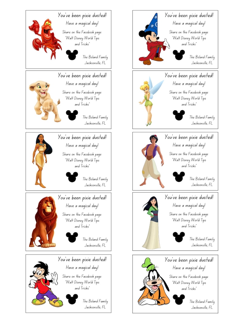 Pixie Dust Gift Tag, Pixie Dust Printable Tag, Pixie Dust Custom Gift ...