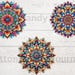 Bright Mandala Clipart: Boho Art Designs (digital Download) - Etsy