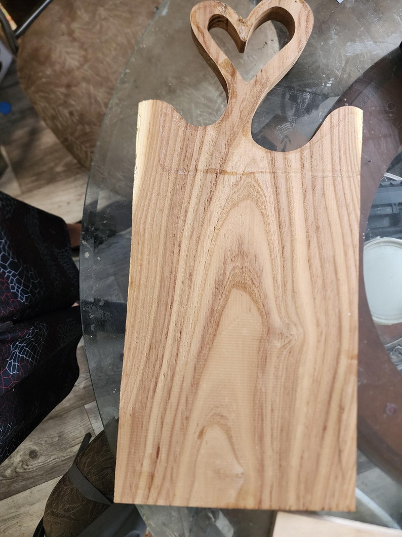 Heart Shape Charcuterie Board Handle CNC File - Etsy