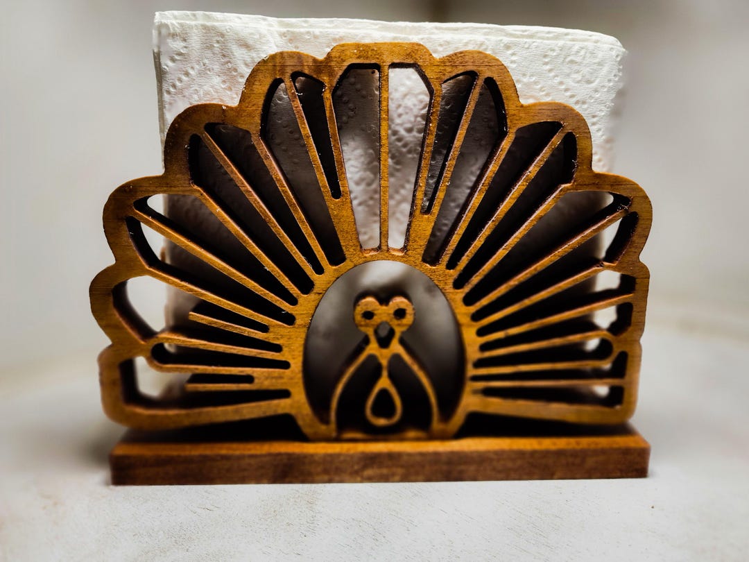 Thanksgiving Napkin Holder CNC File - Etsy