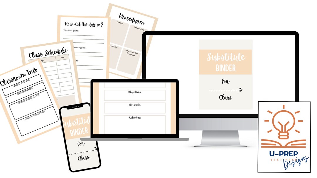 Substitute Binder-neutral Color Scheme - Etsy