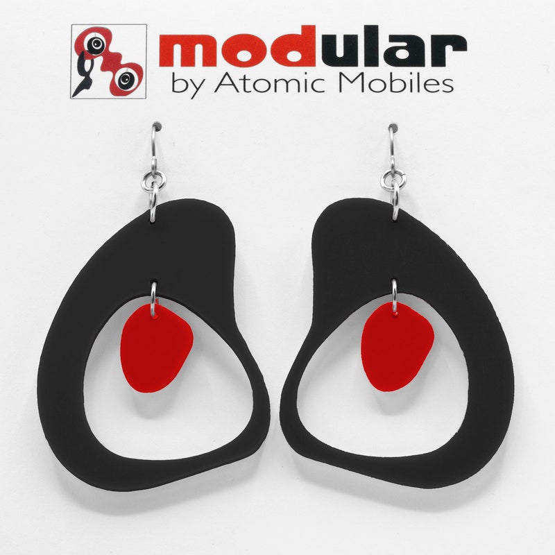Mod Earrings - Etsy