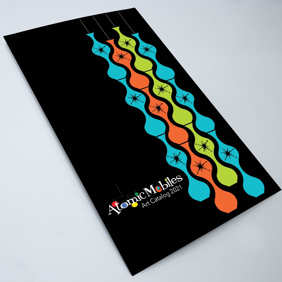 Adorable BEATNIK PARTY Retro Hanging Art Mobile Mid Century - Etsy