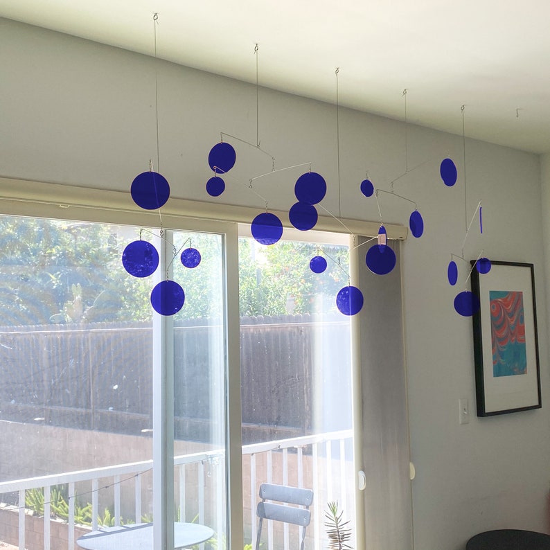 Alluring Clear Navy DIY Mobile Kit Atomic Retro MCM Kinetic - Etsy