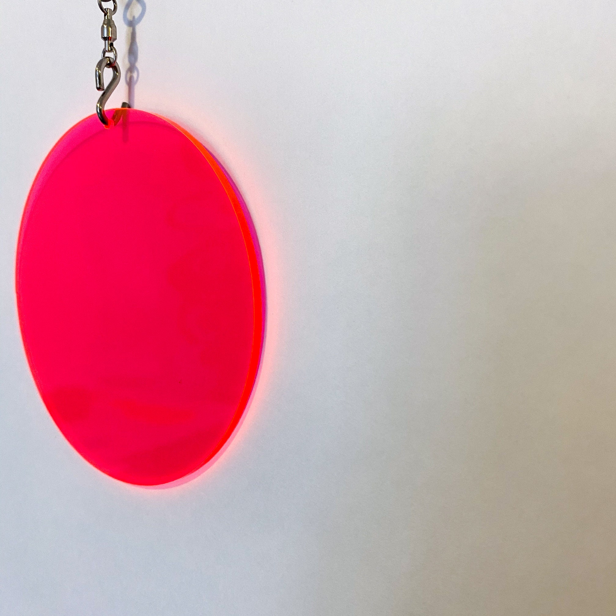 Neon Hot Pink Fluorescent DIY Kit Easy Fun Mobiles Stay At | Etsy