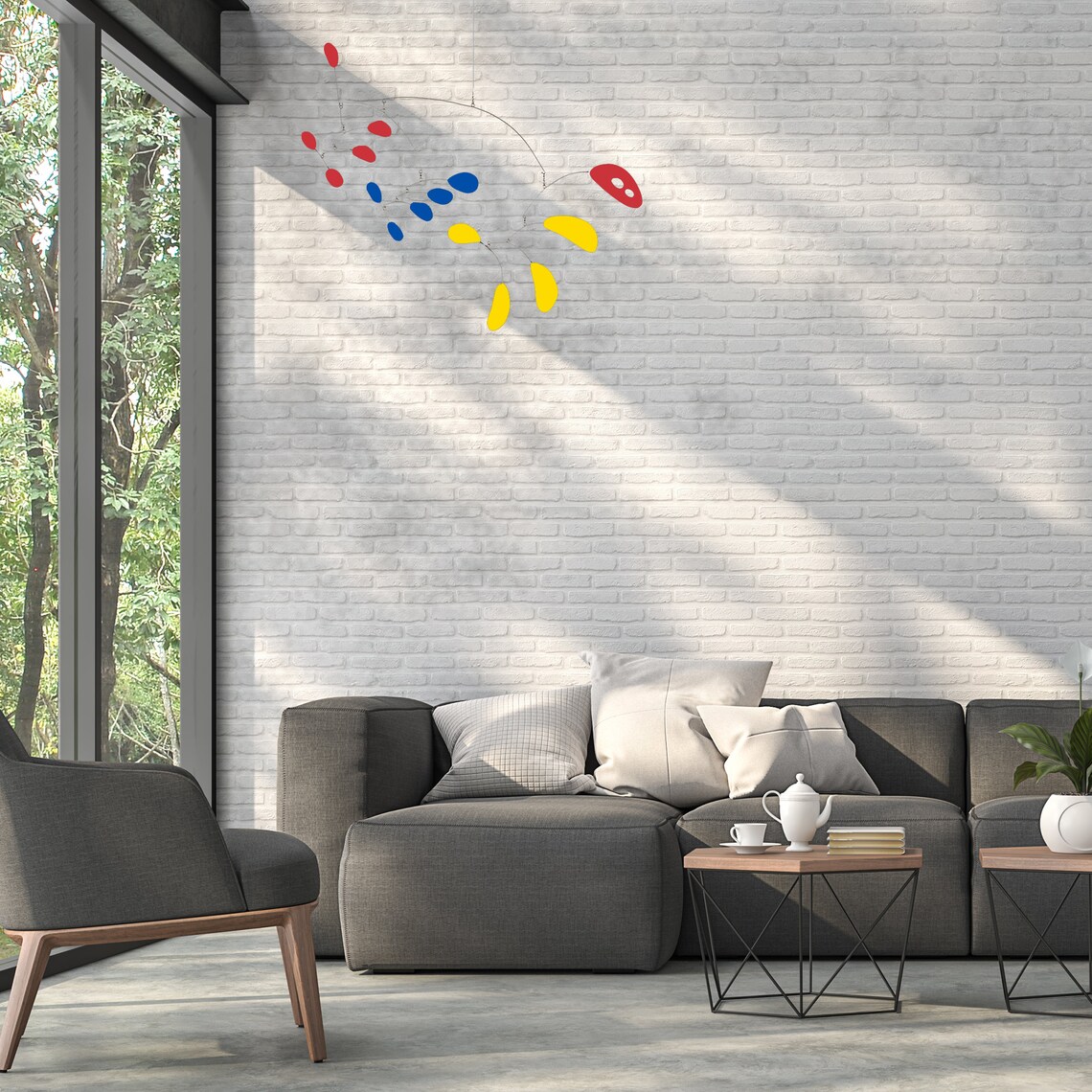 Hipcat MCM Art Mobile Hanging Kinetic Mobiles 4 Sizes | Etsy