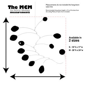 CUSTOM MCM Modern Art Mobile - YOU Choose Your Colors & Size - Mid ...