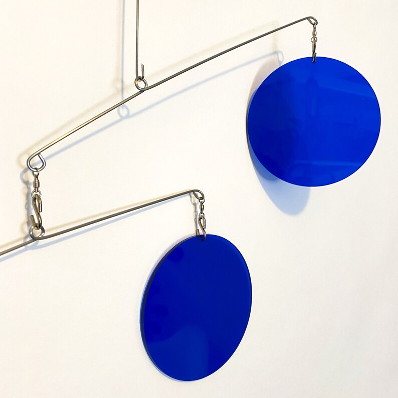 Alluring Clear Navy DIY Mobile Kit Atomic Retro MCM Kinetic | Etsy