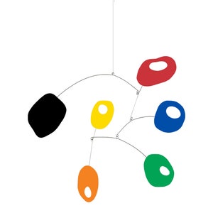 RETRO Mobile | 2 Sizes | Mid Century Modern Art Mobiles | Retro Home ...