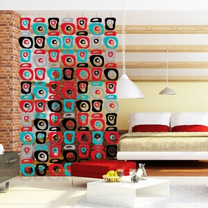 Love at First Sight! Retro Room Divider in Mid Century Modern Style ...