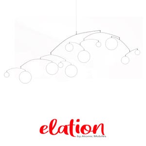 Elation Dramatic 8 FOOT Kinetic Hanging Art Mobile for Tall Ceilings ...