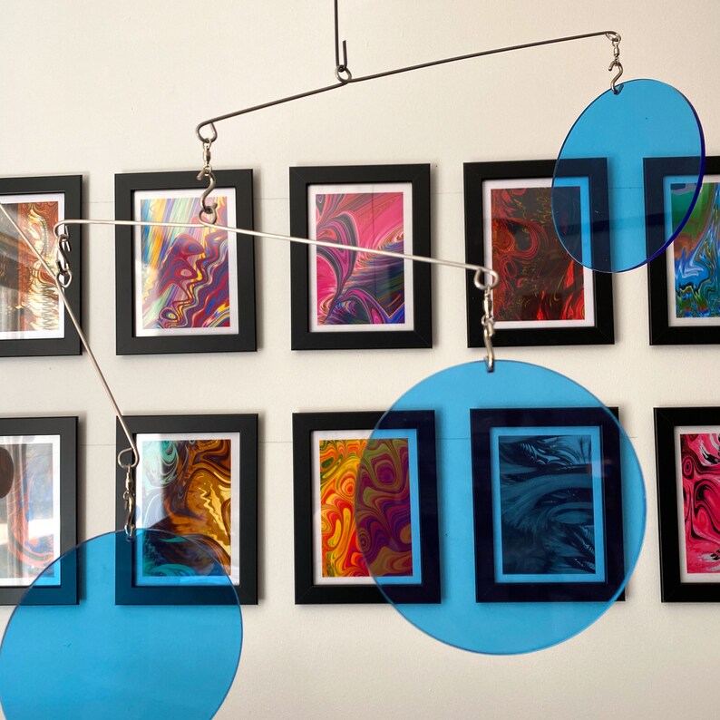 Charming Blue Kit DIY Mobile Project Atomic Retro MCM - Etsy