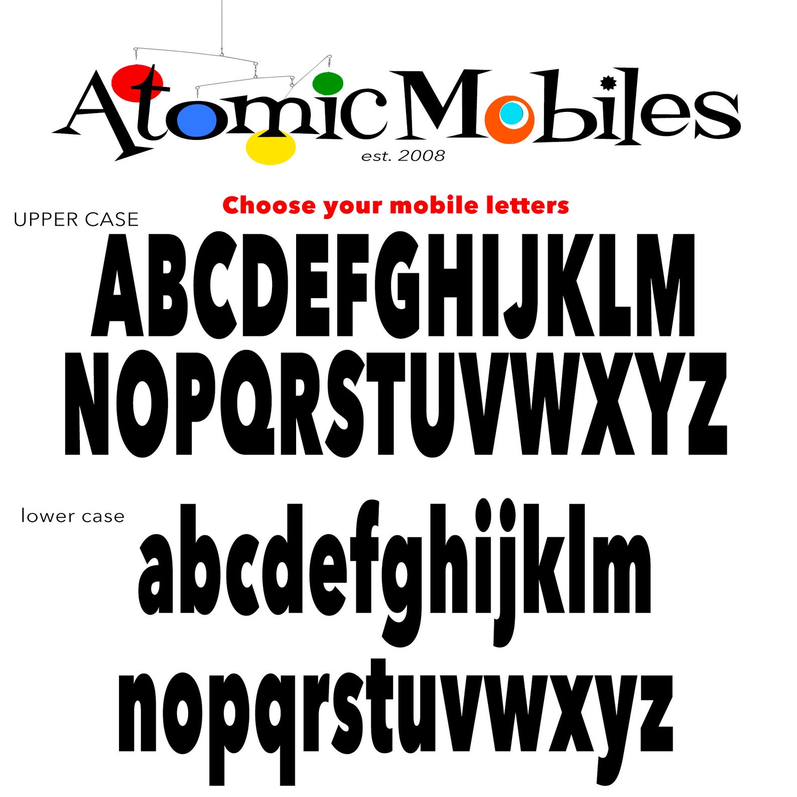 NEW Kinetic Sign Mobiles Your Name or Word as a Mobile | Etsy