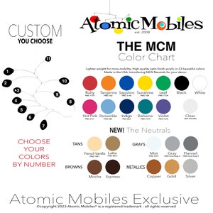 THE MCM Art Mobile | Mid Century Modern Kinetic Hanging Mobiles ...