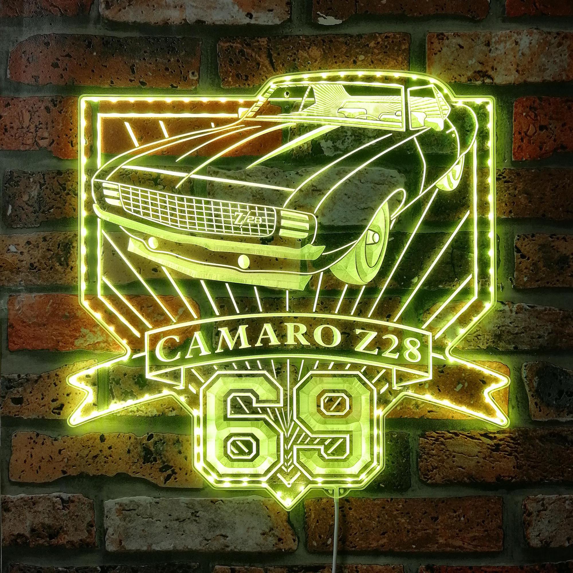 Sports Car Garage Wall Light up Sign Decor, Custom Garage Sign, Gift ...