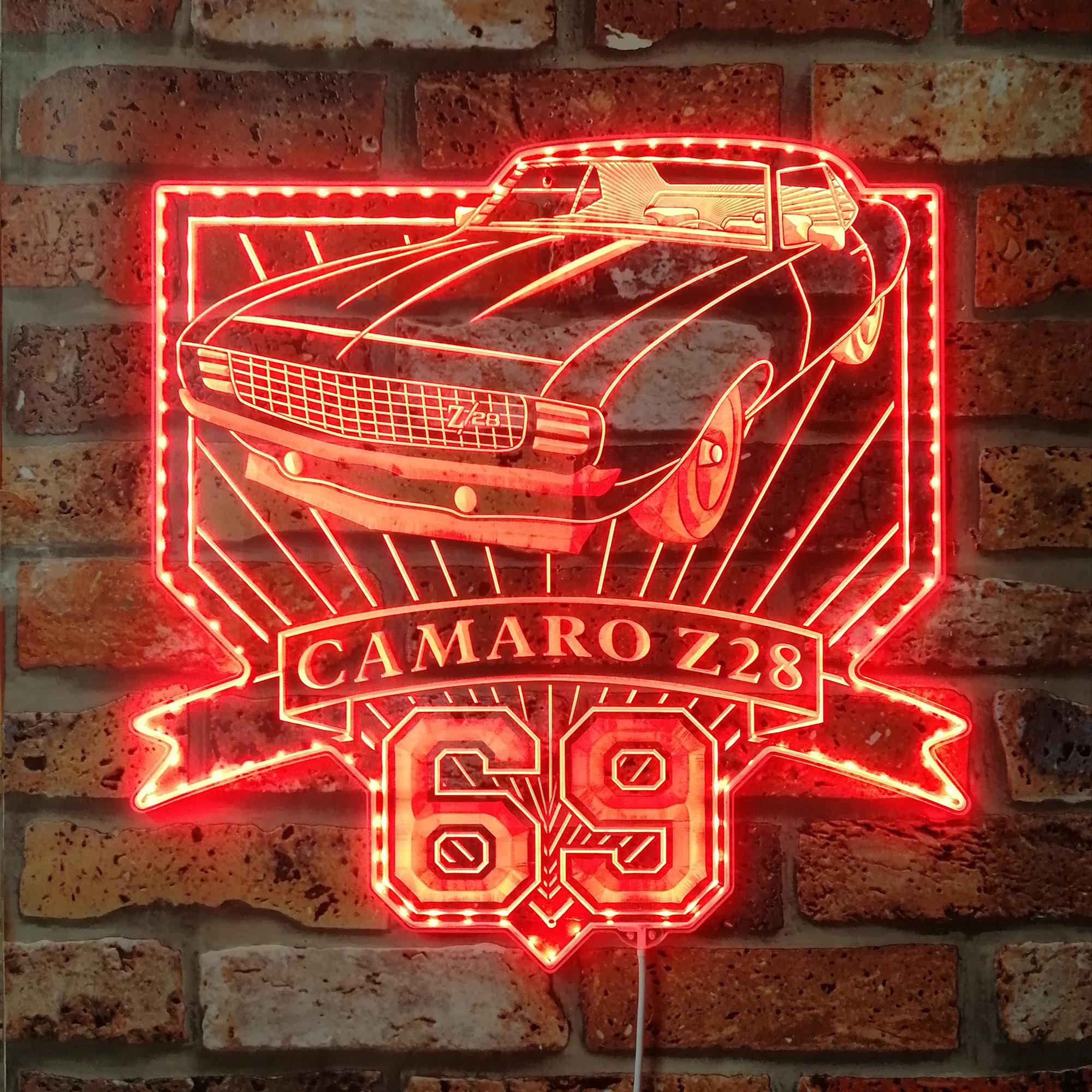 Sports Car Garage Wall Light up Sign Decor, Custom Garage Sign, Gift ...