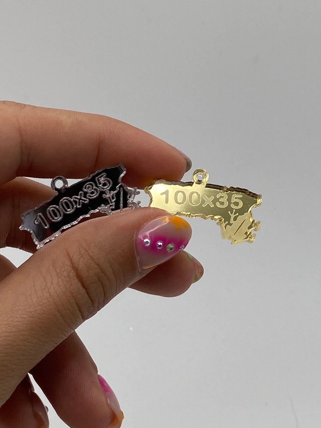 5 PCS Puerto Rico Map 100x35 With Coqui Charm - Etsy