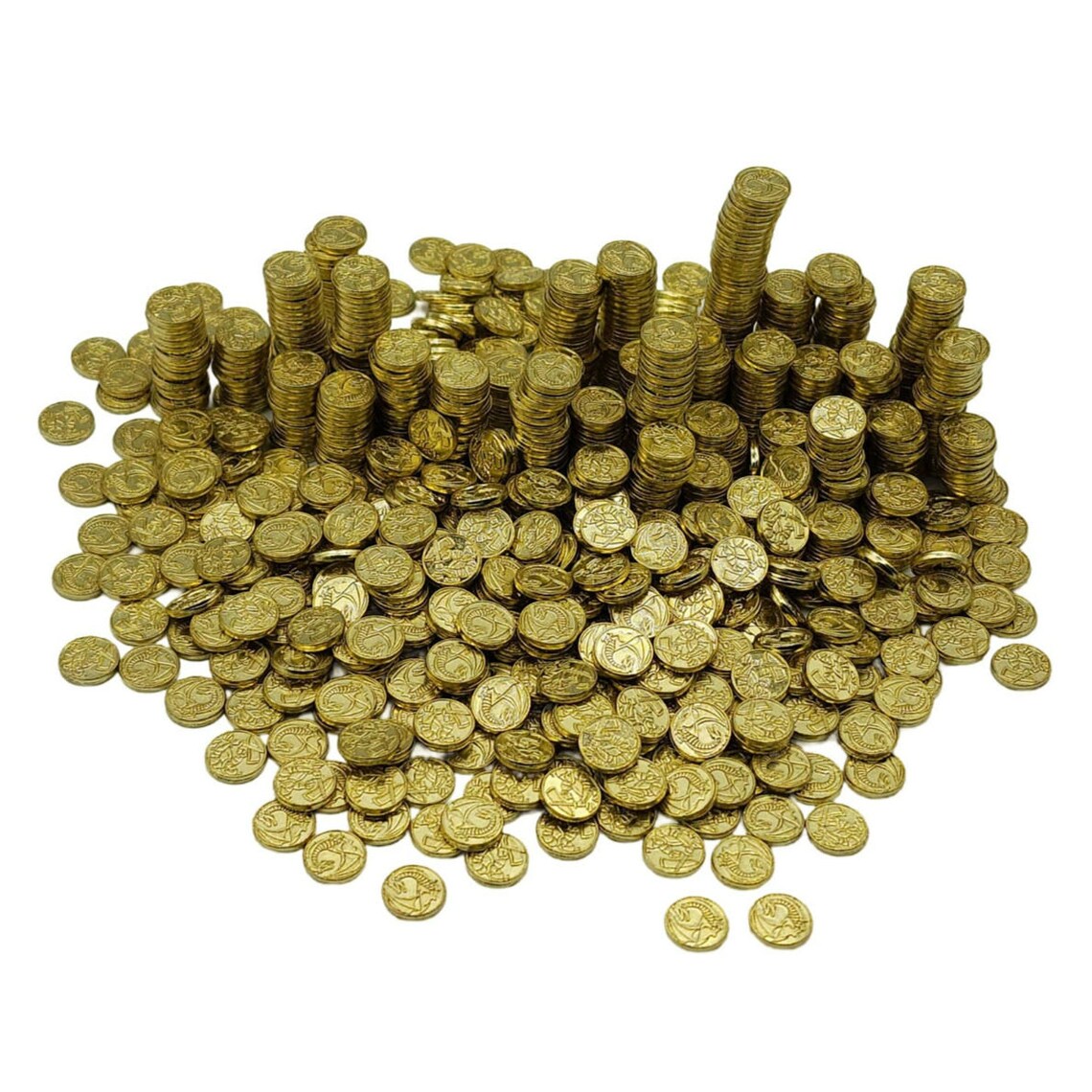 1000 Gold Dnd Metal Game Coins, TTRPG Accessories, Currency for ...