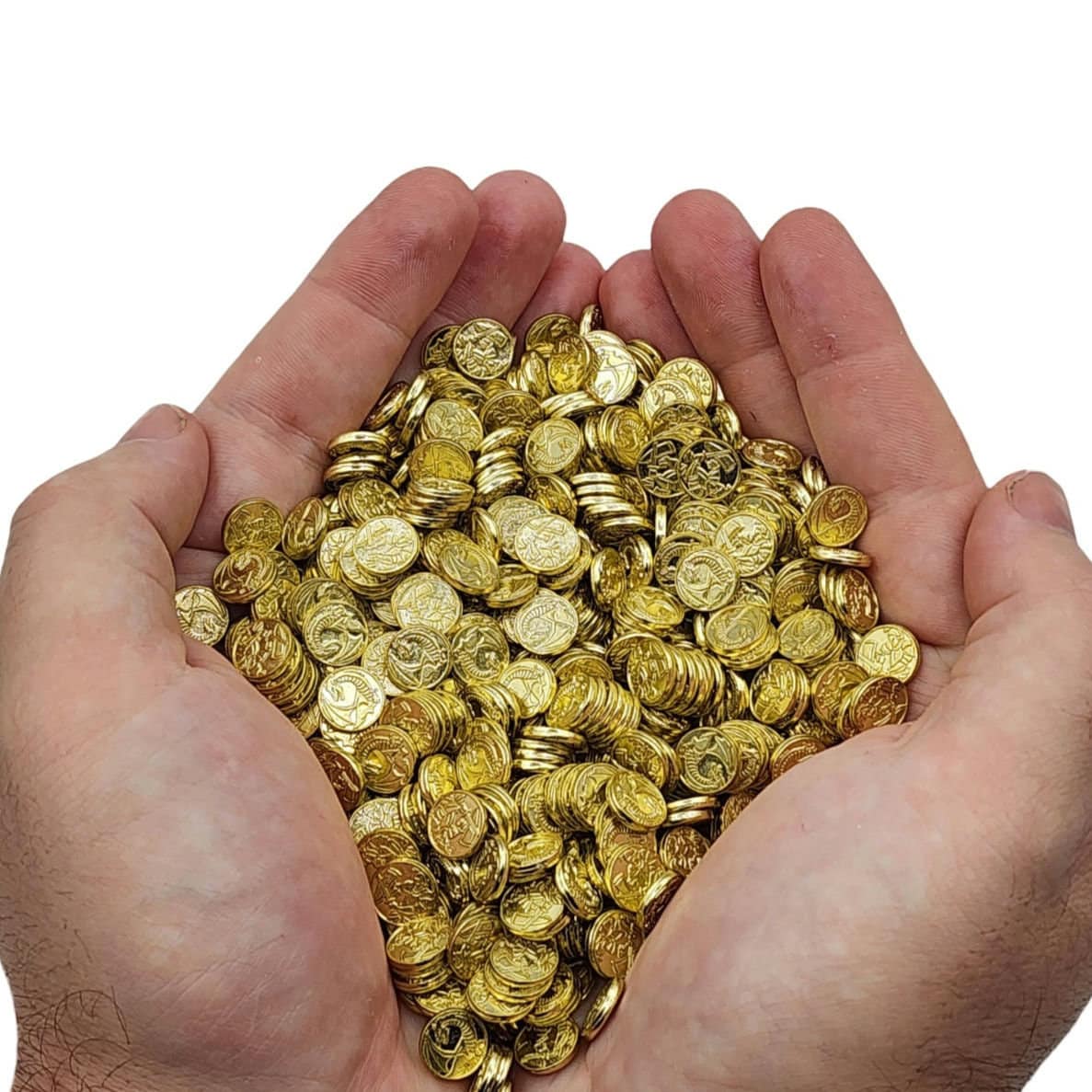 1000 Gold Dnd Metal Game Coins, TTRPG Accessories, Currency for ...