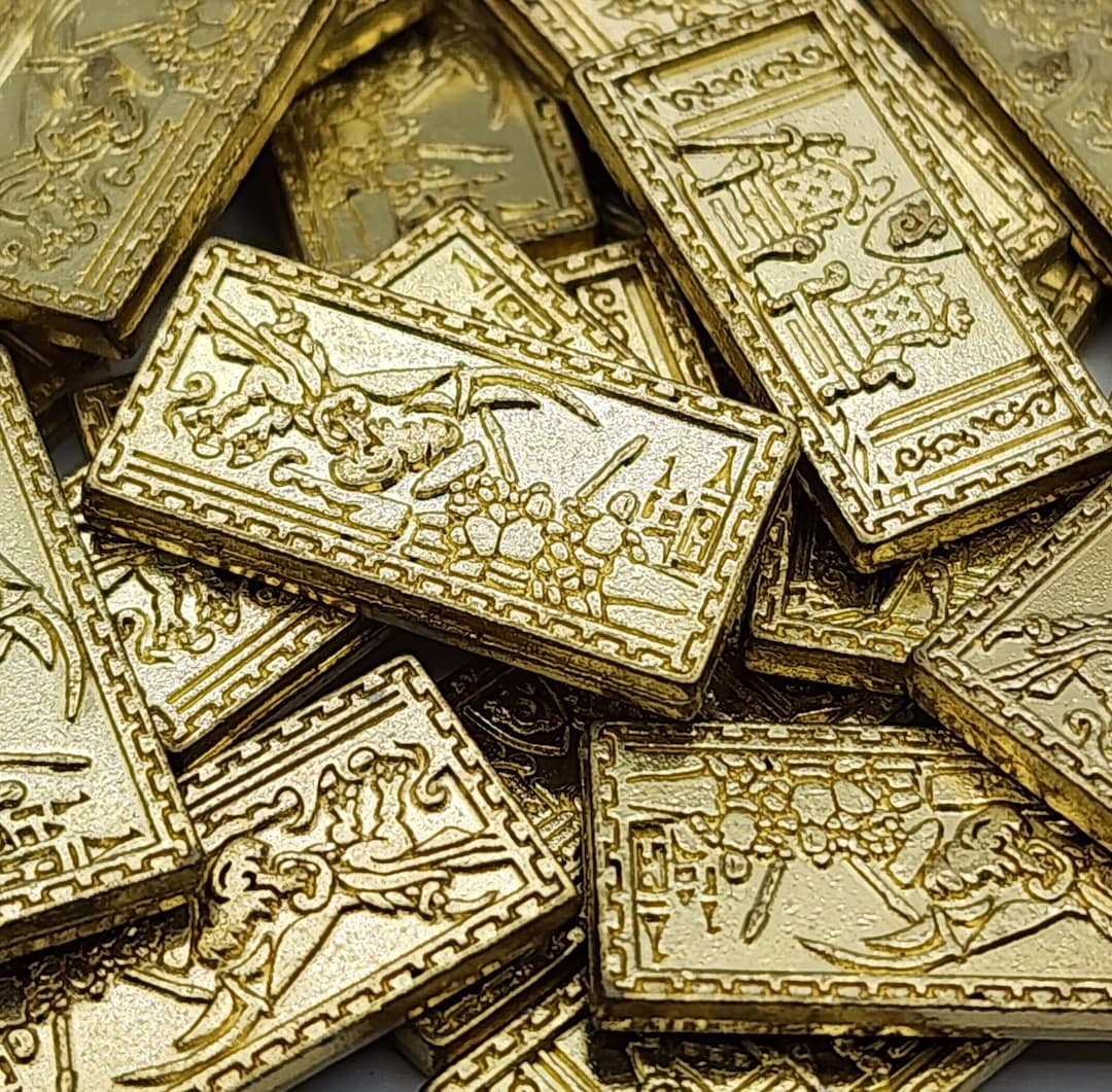 Custom 250 Metal Gold Trade Bar Order for Spooks - Etsy