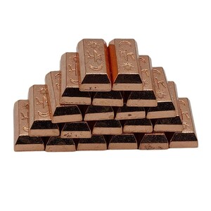 20 Copper Ingots, Dnd Metal Game Coins, TTRPG Accessories, Dungeons and ...