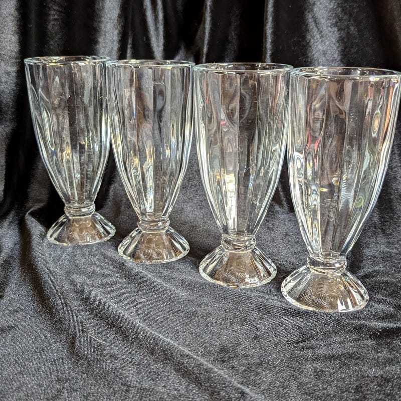 Milkshake Glasses - Etsy