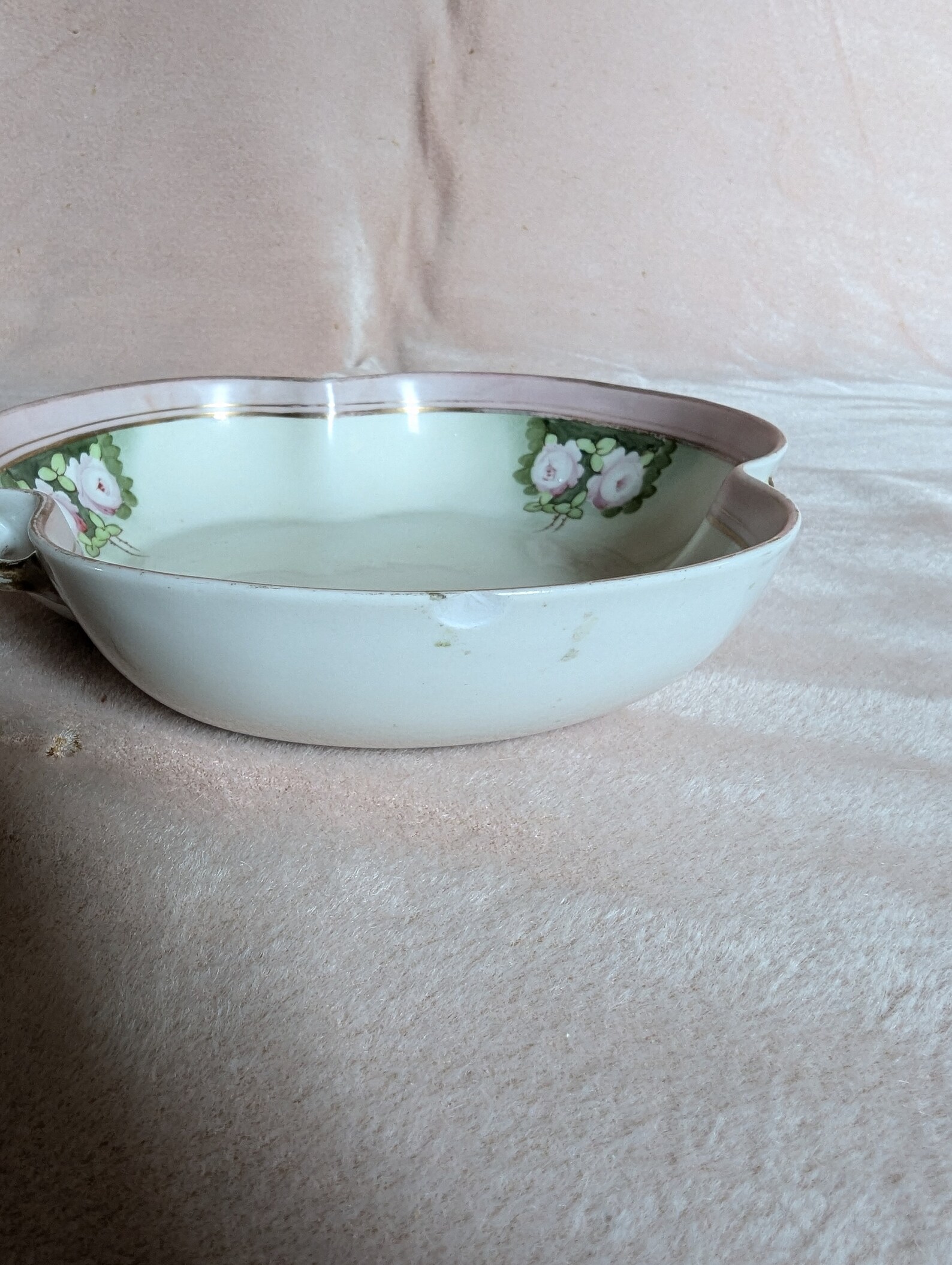 Antique 1908 Meito China Made in Japan Hand Painted Candy / Trinket ...