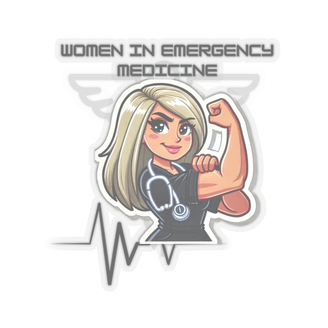 Women in Emergency Medicine sticker - Etsy
