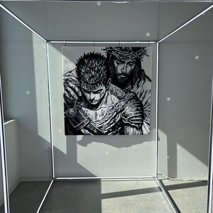 Scandinavian Theme, Berserk Warrior, Guts Rug, Sword Rug, Popular Anime ...