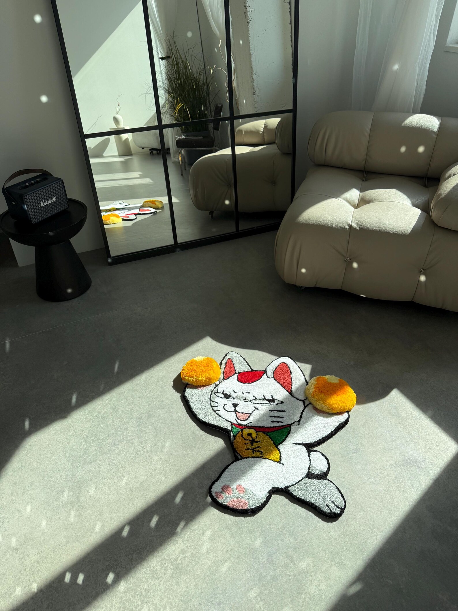 3D Turbo Cat Rug: Handmade Anime Home Decor - Etsy