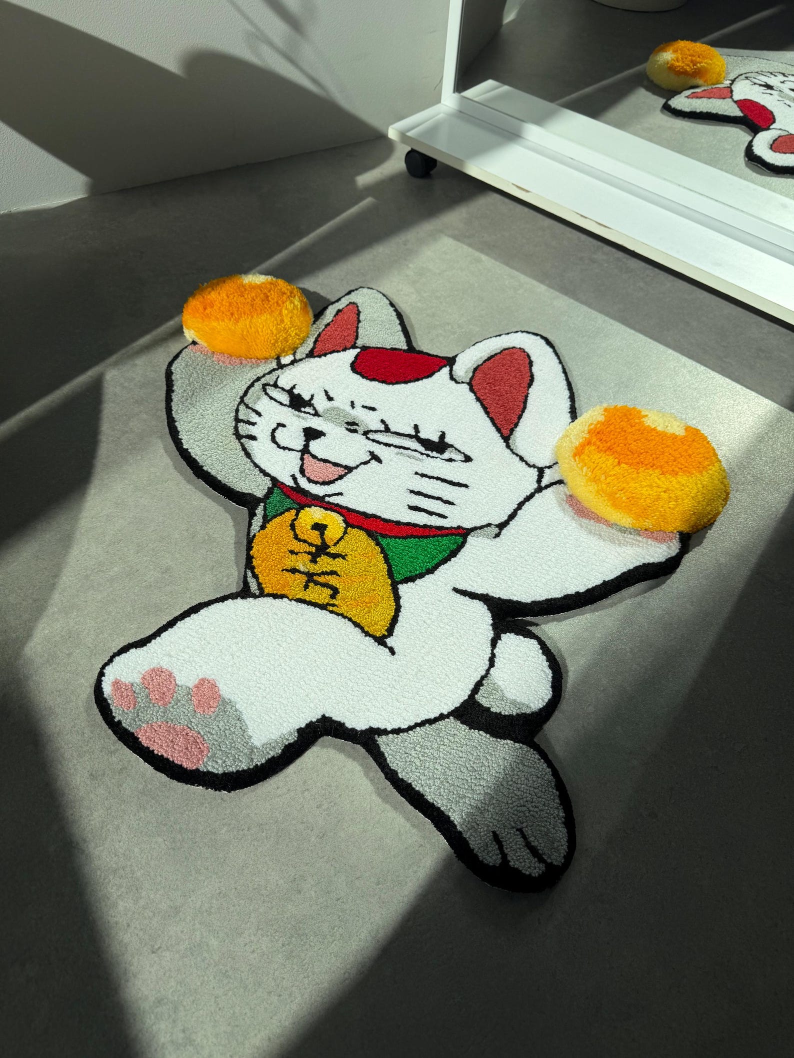 3D Turbo Cat Rug: Handmade Anime Home Decor - Etsy