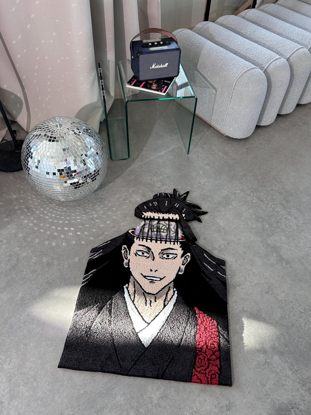 Handmade Anime Character Rug: Custom Home Decor - Etsy