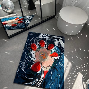 Ninja Popular Anime Character Rug Handmade Custom 3D - Etsy