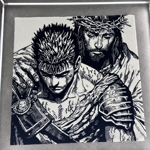 Scandinavian Theme, Berserk Warrior, Guts Rug, Sword Rug, Popular Anime ...