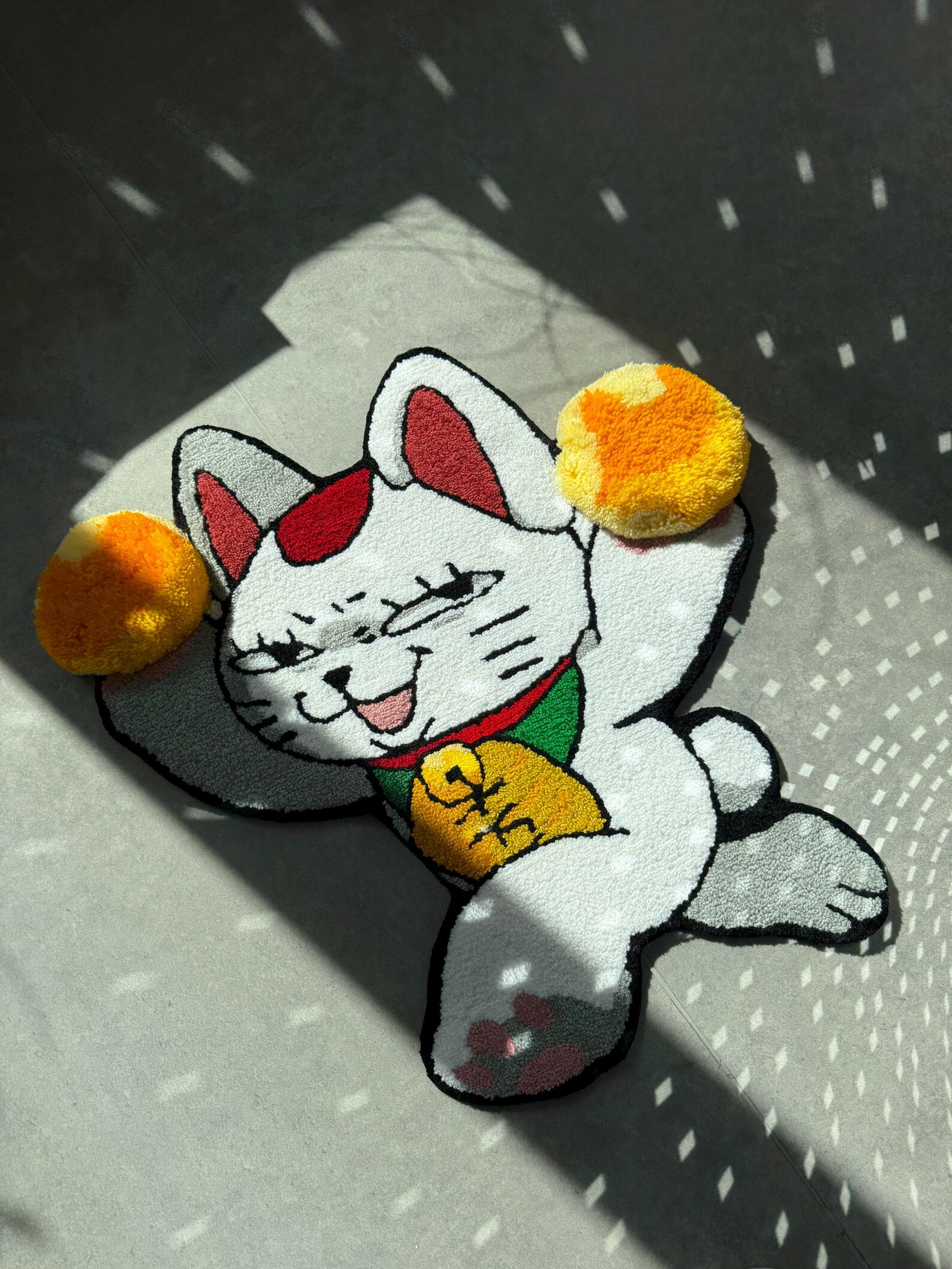 3D Turbo Cat Rug: Handmade Anime Home Decor - Etsy