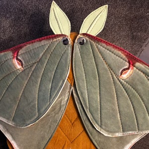Luna Moth Shaped Convertible Backpack, Insect Purse Fully Customizable ...